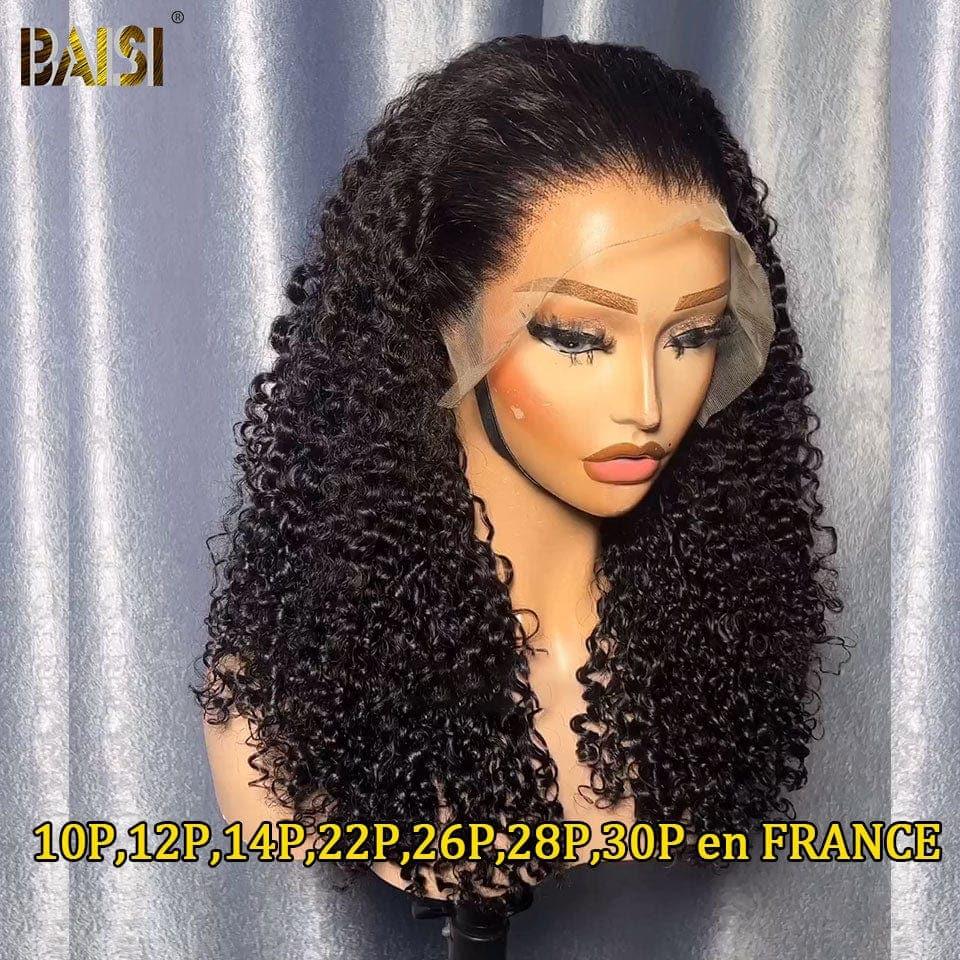 BAISI Bob Perruque Bouclée Deep Wave 100% Cheveux Humains – baisihairfr