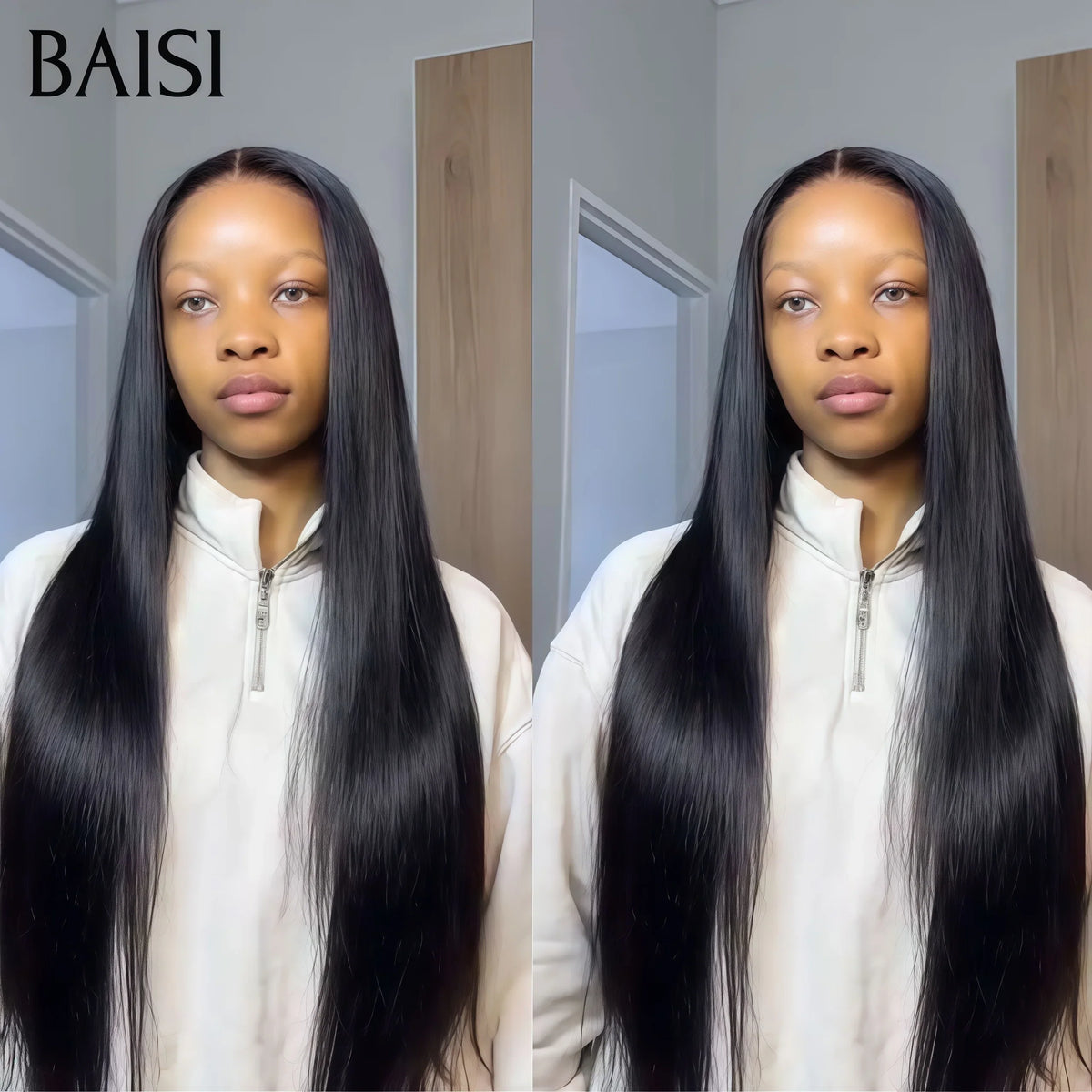 BAISI RAW HAIR lace Frontale 13X4 perruque Lisse 30 Pouces 199€ Densit ...