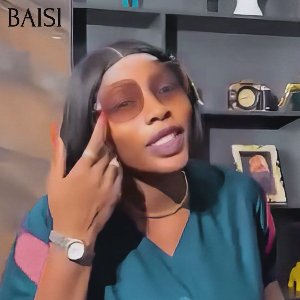 BAISI Perruque lace closure 69€ raw hair ou Vietnam Hair 88€ en 100% C ...